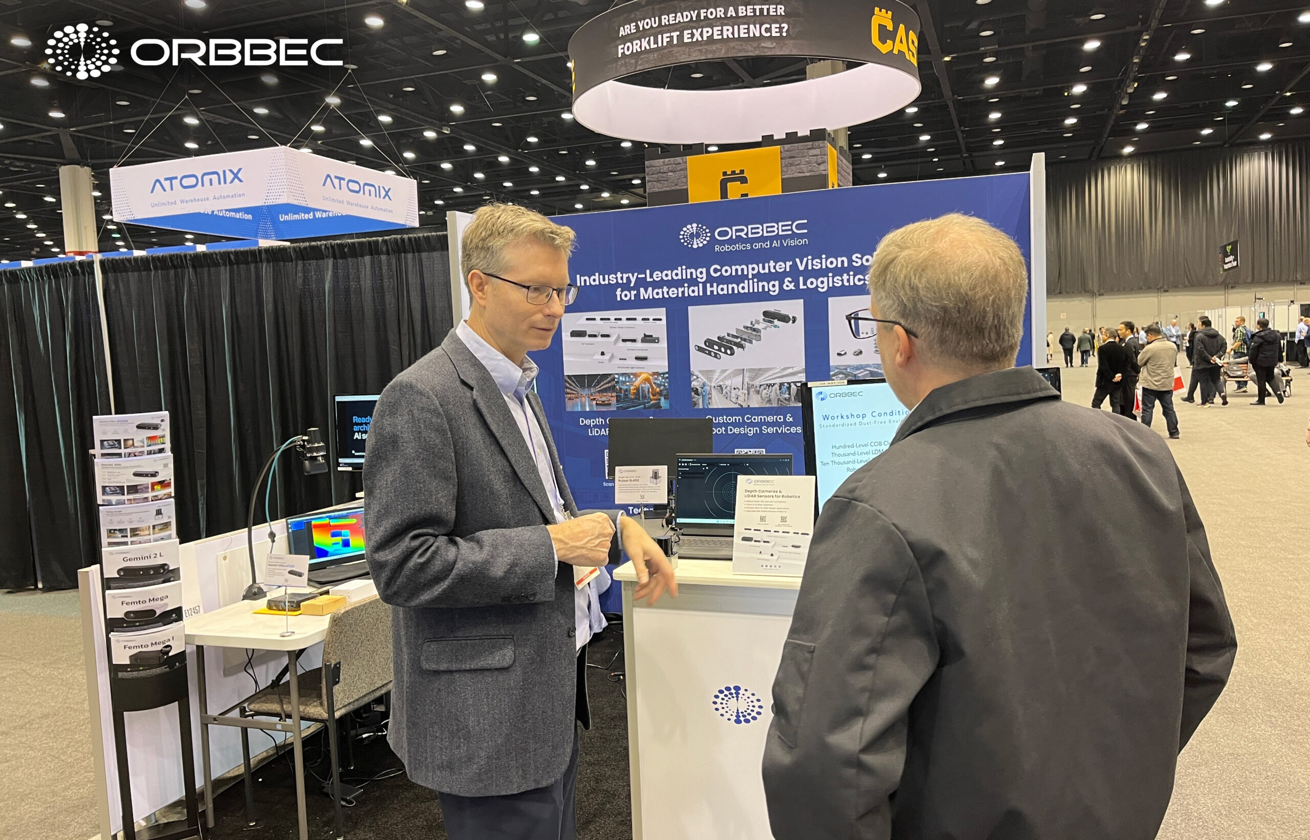 ProMat 2025: Orbbec Unveils Gemini 335Le with Ethernet, Marking First Suite of Stereo Vision ...